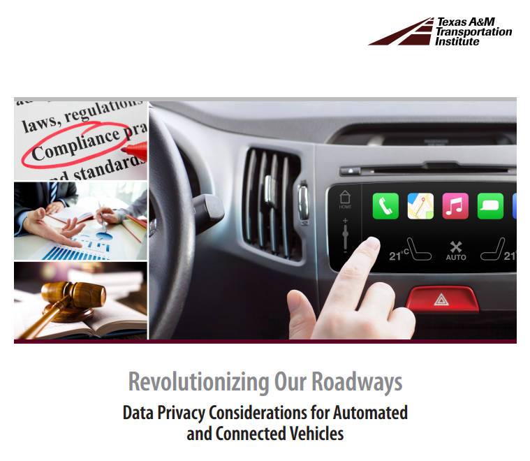 Data Privacy Considerations for Automated – Transportation Policy Research